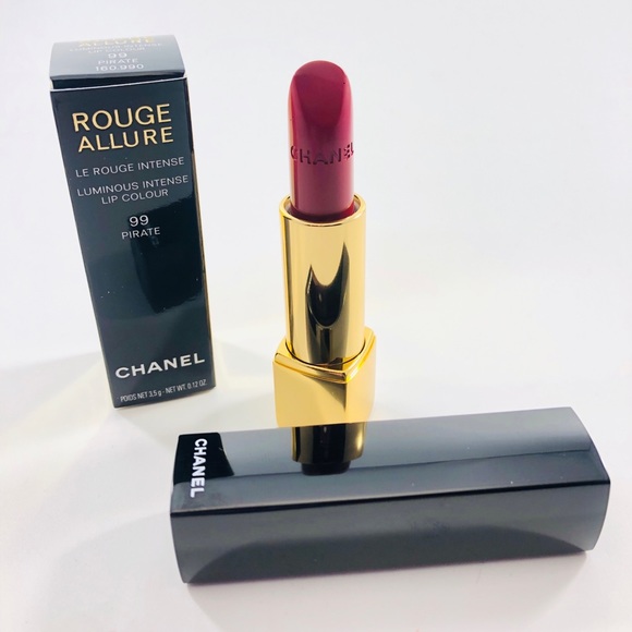 CHANEL | Makeup | Chanel Rouge Allure Lipstick 99 Pirate | Poshmark